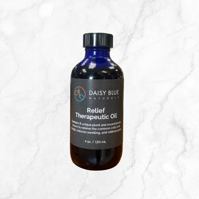Relief Therapeutic Body Oil - Daisy Blue Naturals